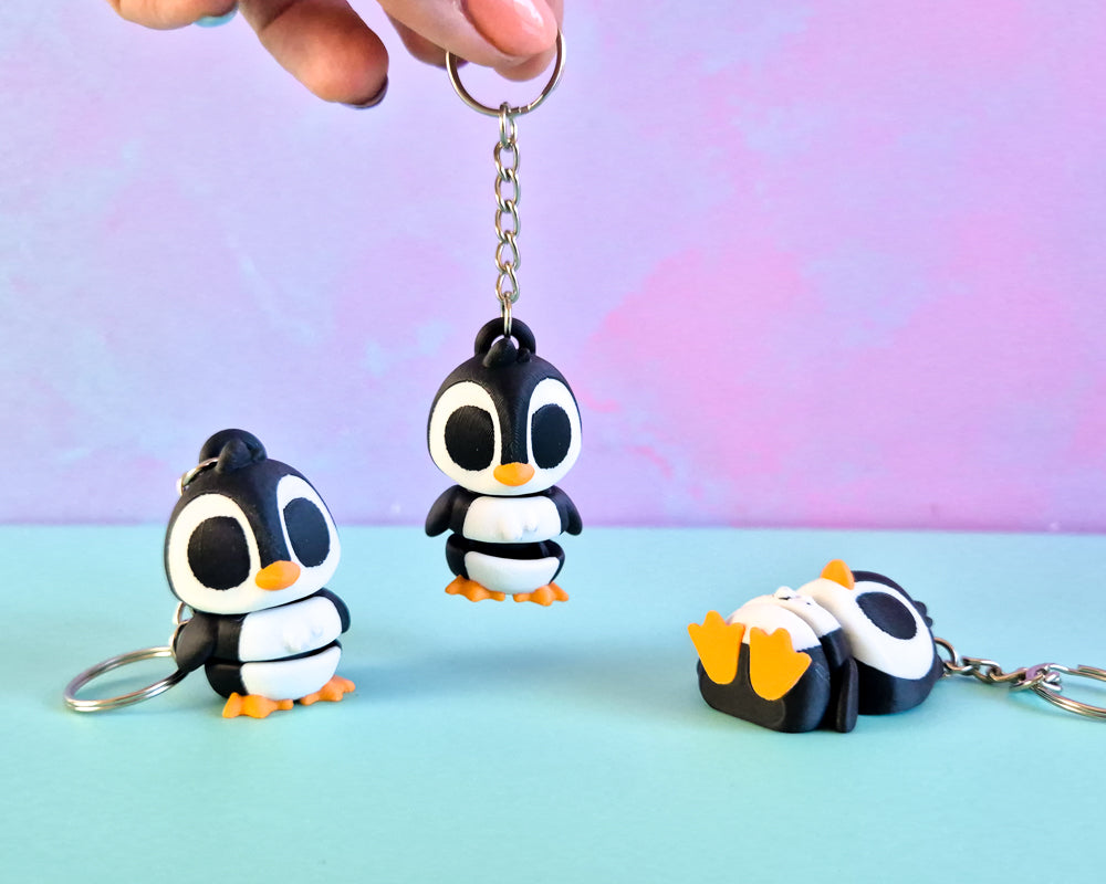 Penguin Keychain – Friend Shaped