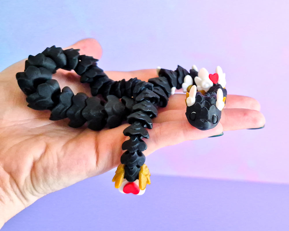 XL Cupid Snake [Black] – Friend Shaped